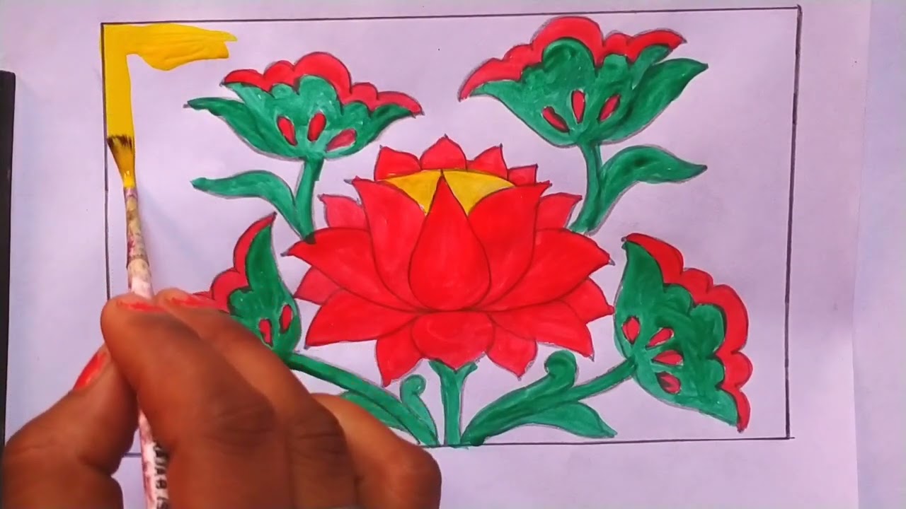 Red Kamal Ka Phool