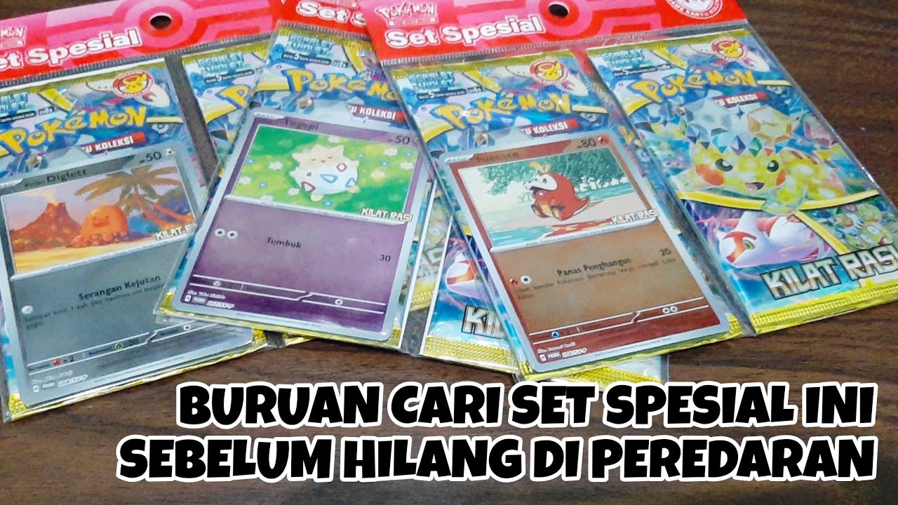 Unboxing Set Special Pokemon TCG Kilat Rasi Bahasa Indonesia - YouTube