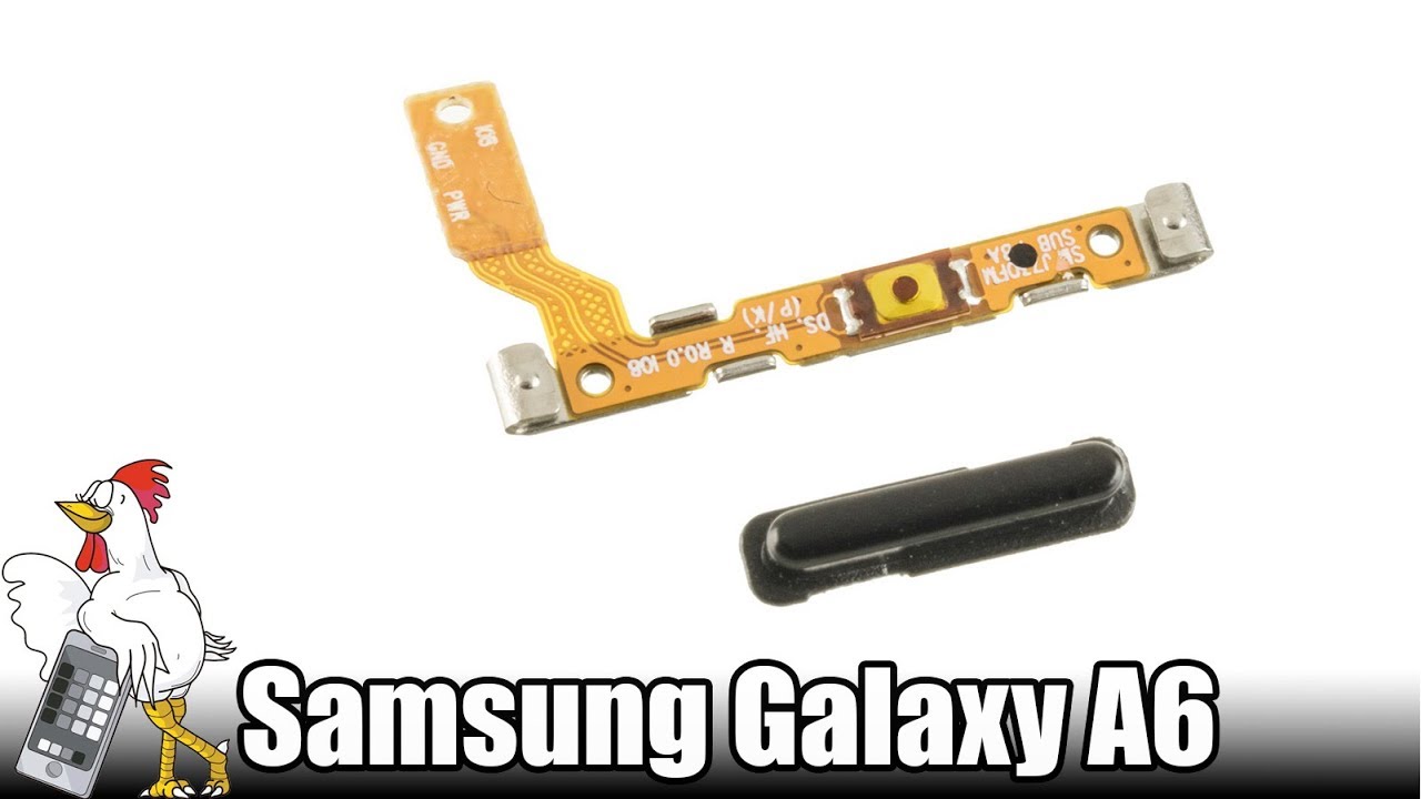 Guía del Samsung Galaxy A6: Cambiar pulsador y tecla de encendido - YouTube