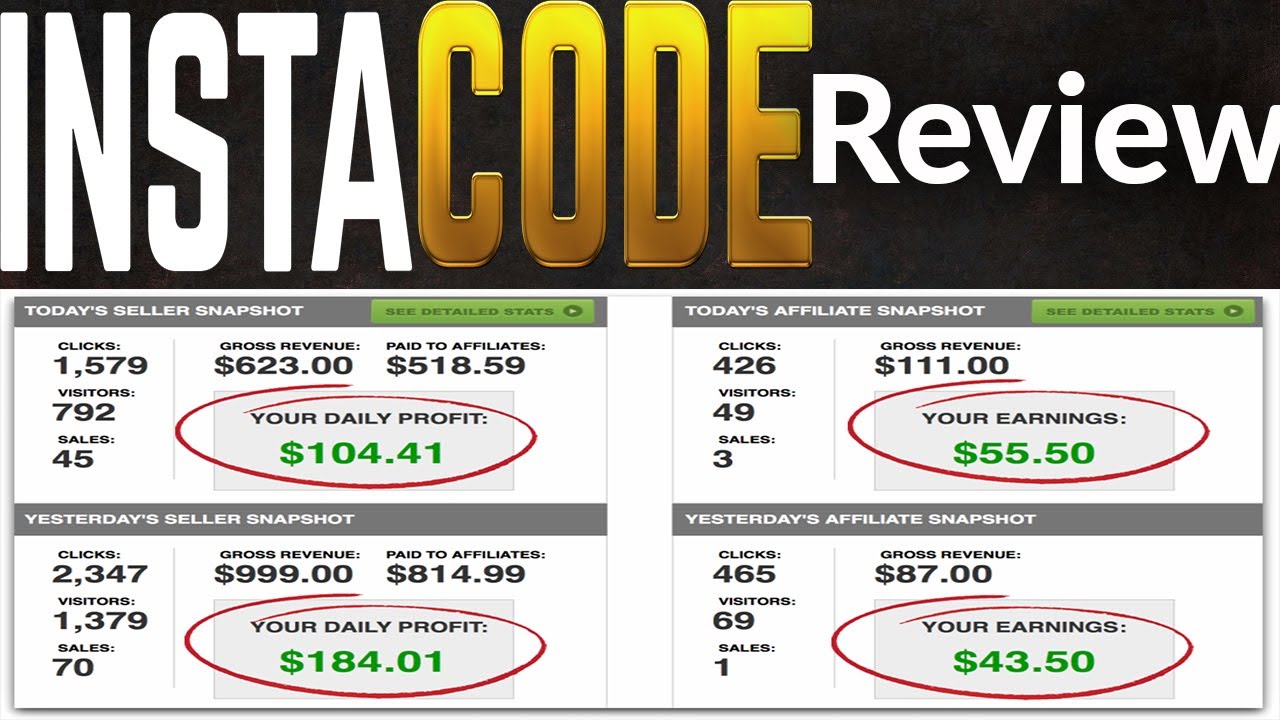 InstaCode Review - YouTube
