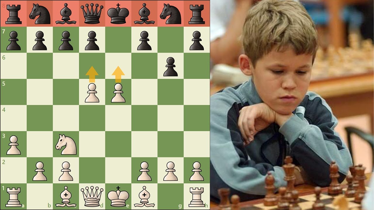 Little Magnus Dismantles His Opponent in 8 Moves - YouTube