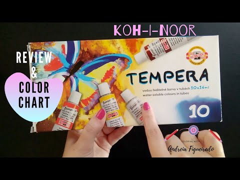 Review - Koh-I-Noor - Tempera - Art Supplies