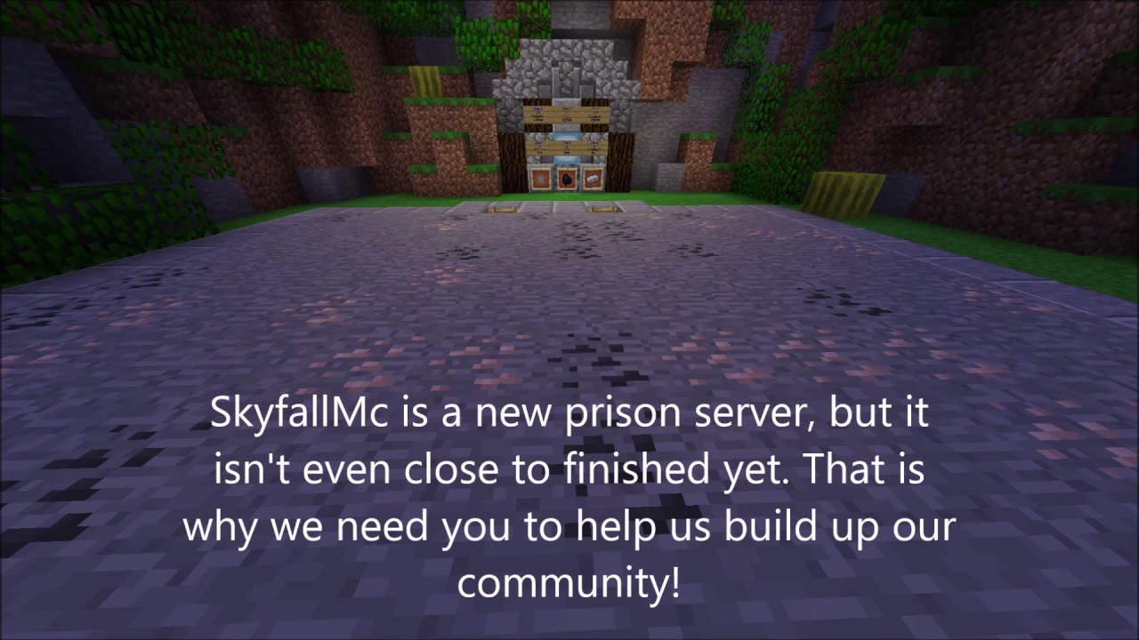 Minecraft Server Need Staff - 1.10 - Skyfall Prison - YouTube