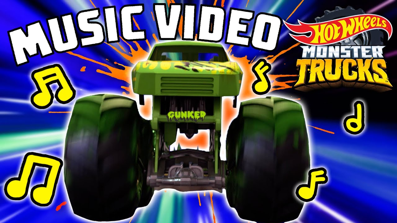 Official MUSIC VIDEO 🎶🎸 | “You Got Gunked” ft. Hot Wheels Monster Truck ...