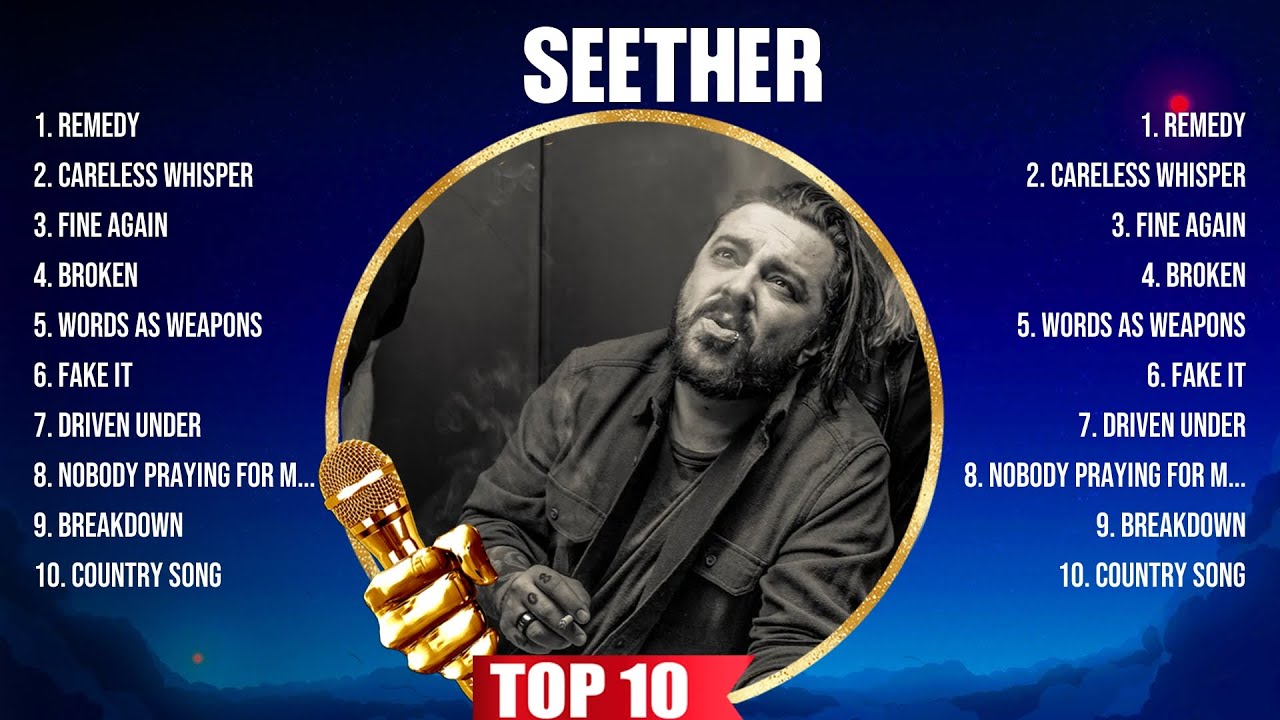 Seether Greatest Hits 2024 Collection - Top 10 Hits Playlist Of All ...