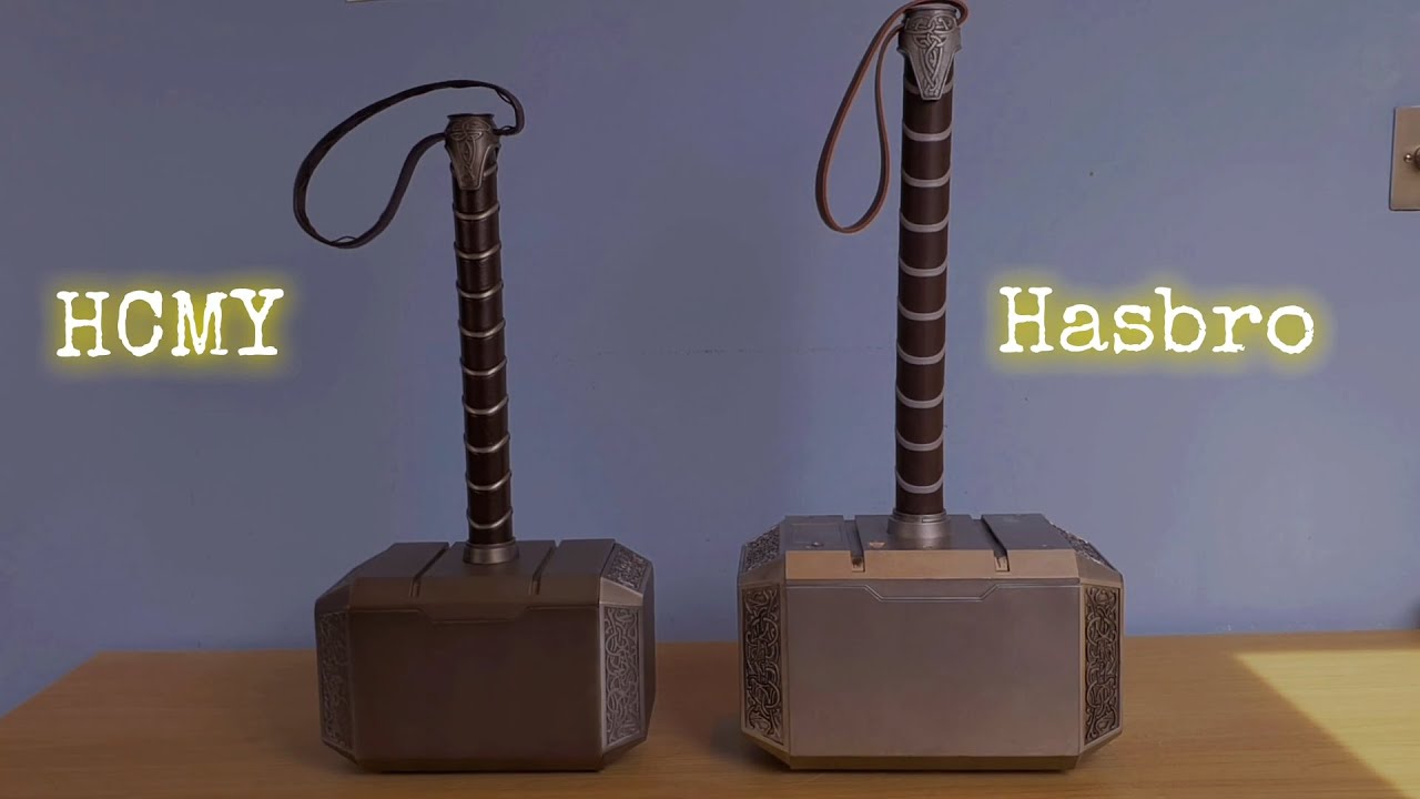 HCMY Studios - Thor's Hammer Life Size Collectable - (With Comparison ...