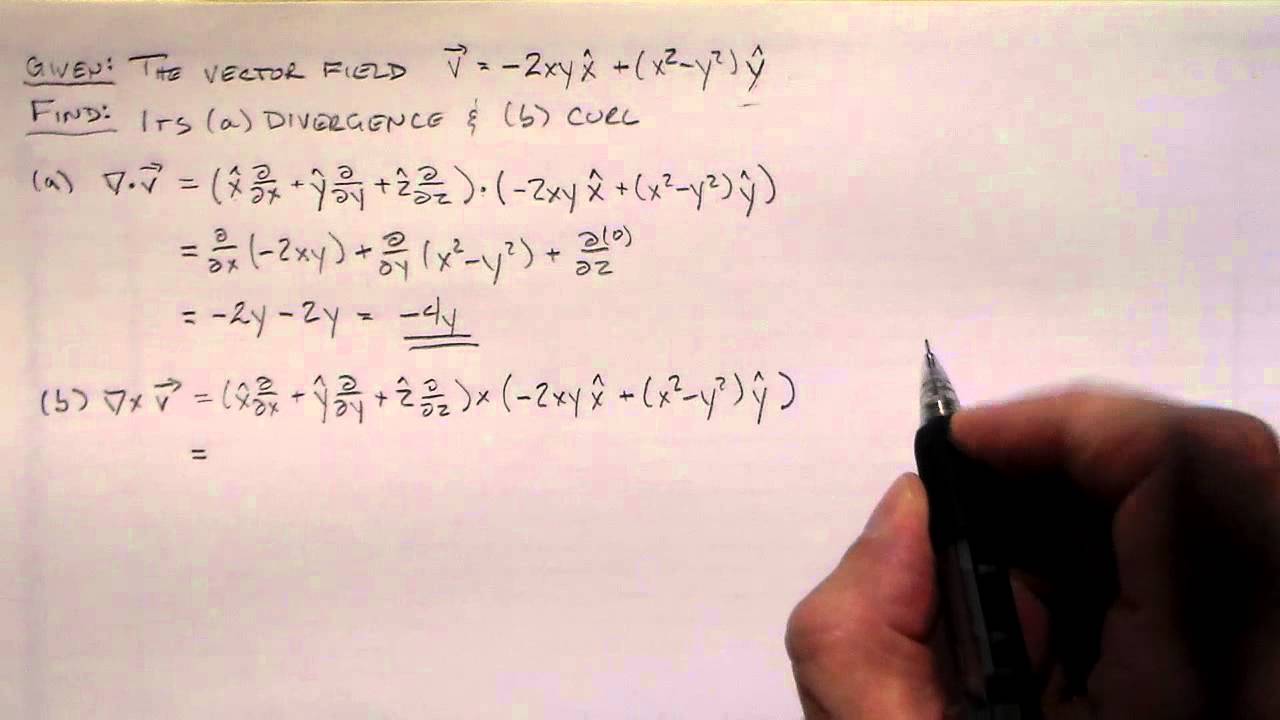 Divergence and Curl - YouTube