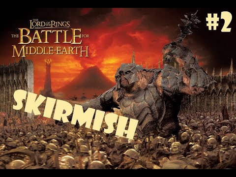 LOTR : Battle For Middle Earth - Skirmish (1vs2) - Iron Hills - Rohan(me) vs Mordor (2 Hard AI)