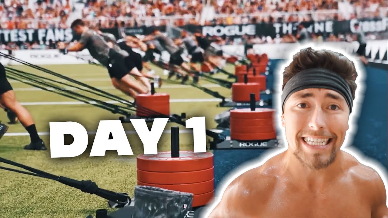 CrossFit Games Day 1 Recap | Backyard CrossFit Lifting Session - YouTube