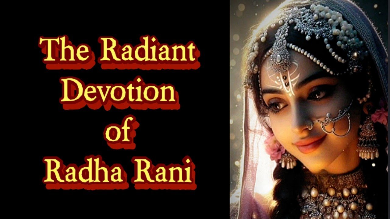 The Radiant Devotion of Radha Rani | Radha Rani | Radha Krishna ...