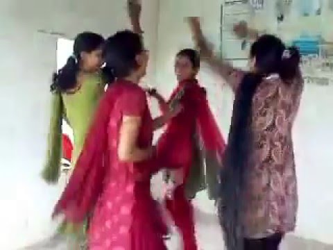 Hot girls dance in private party at collage