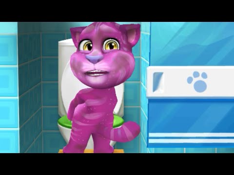 Tom Baby Pink Fur/My Talking Tom/Gameplay makeover for Kid. Ep.22 ...