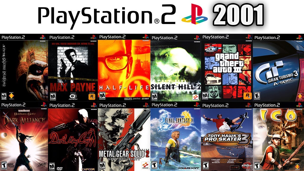 Top 50 PS2 Games of 2001 - YouTube