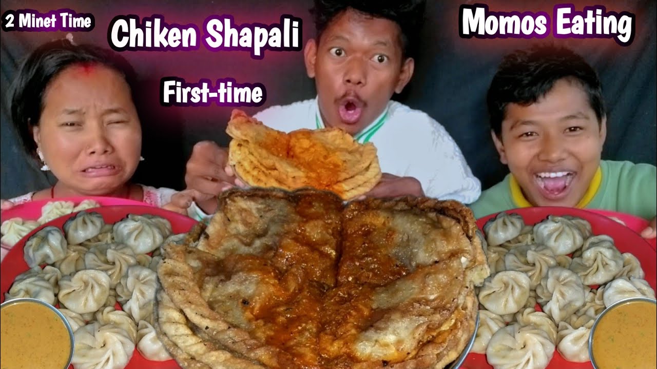 2 Minet Time || Chiken Shapali With Momos Eating Challenge || Punisment ...