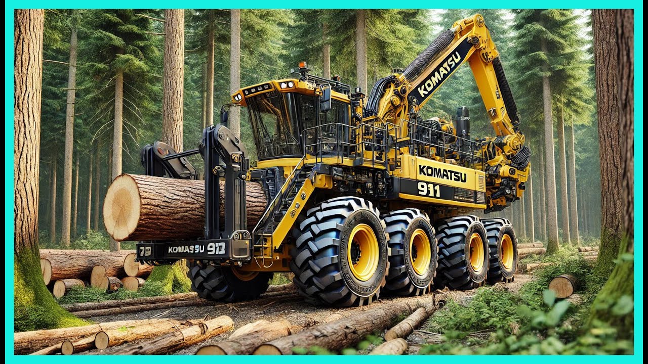 Giant Chainsaw That Cuts Trees Fastest | Top Heavy Duty Machine #1 ...