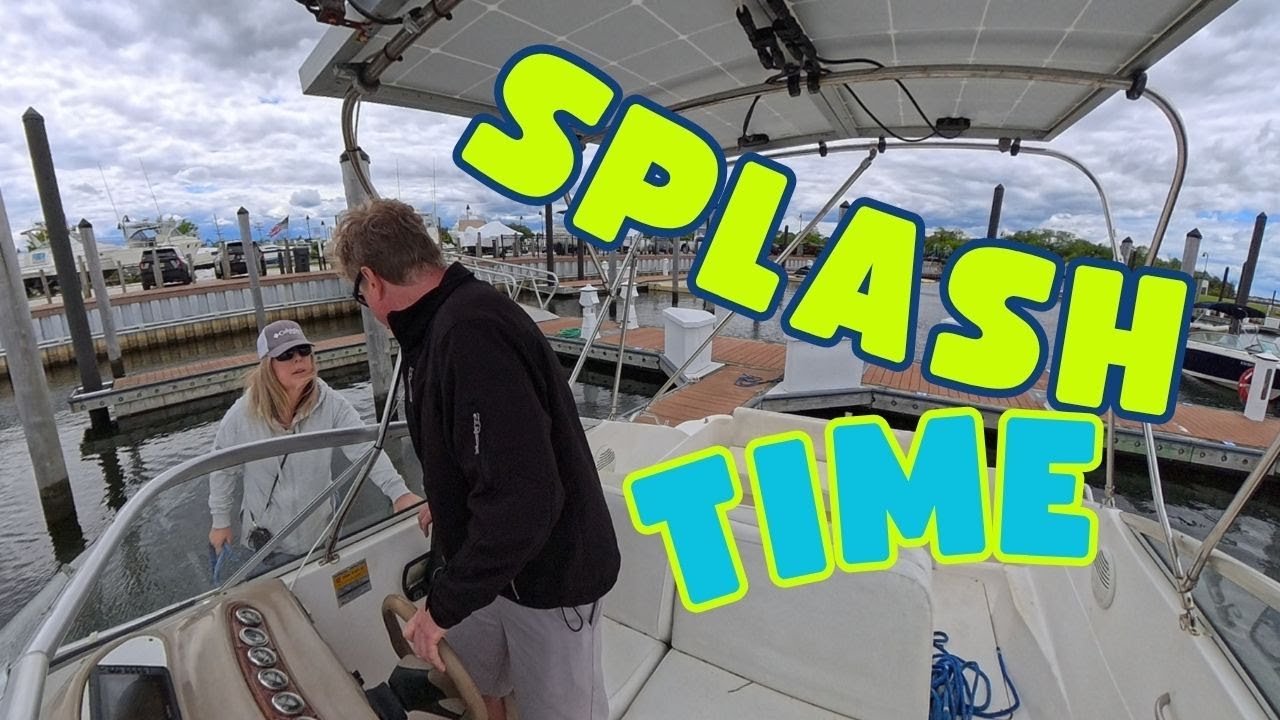 Spring Boat Launch - Back in the Water! - YouTube