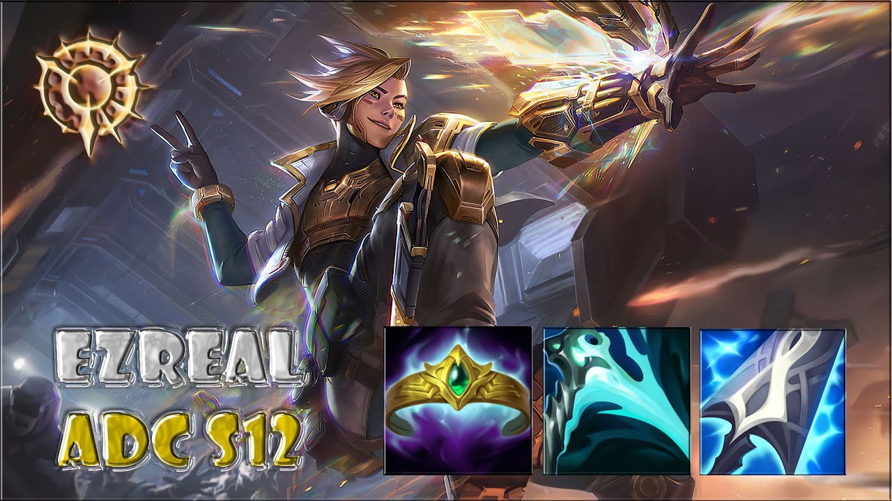 EZREAL ADC S12 (BUILD AZUL COREANA) - YouTube