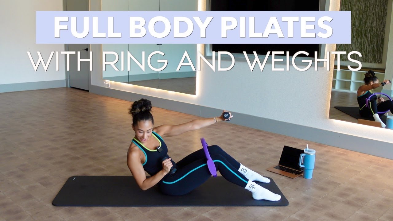 Tone Your ENTIRE BODY in 30 Mins AT-HOME!! Pilates Mat Workout with ...