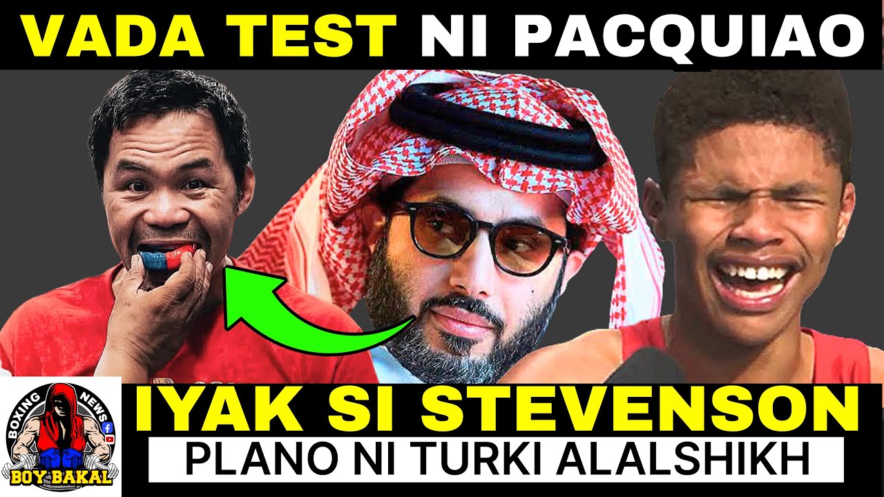 Pacquiao VADA Test Nilabas Na | Maliit Na Ring Ipatupad Ni Turki ...