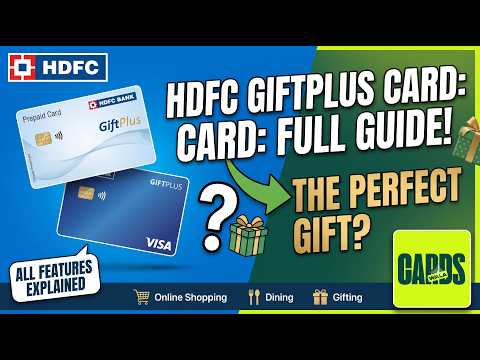 HDFC Bank Giftplus Prepaid Card Review | Cardswala