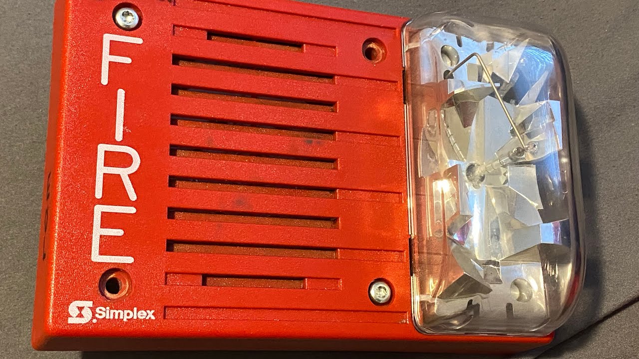 My Simplex 4903 9219 Fire Alarm Test - YouTube