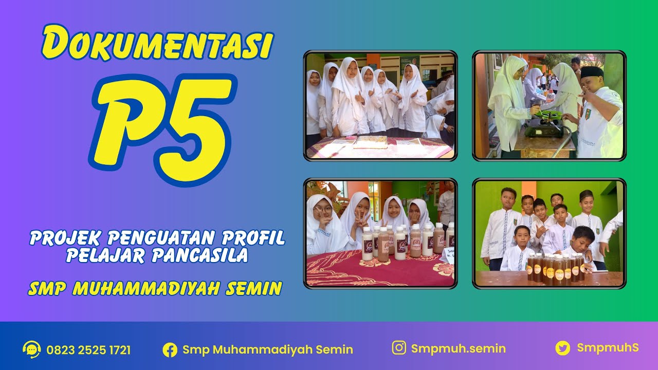 Dokumentasi Projek Penguatan Profil Pelajar Pancasila (P5) SMP ...