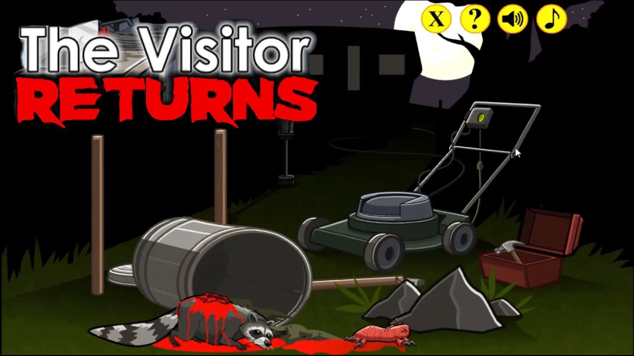 The Visitor Returns - Full Game Walkthrough & All Ending's No ...