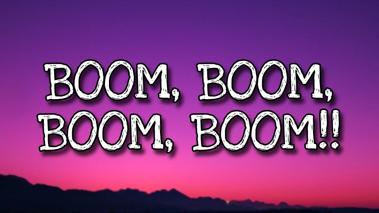 Vengaboys - Boom Boom Boom Boom (Lyrics) "I Want You In My Room ...