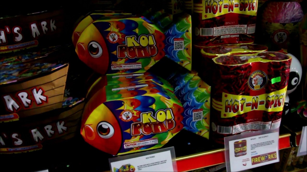 Michigan Fireworks Company Store Tour - YouTube