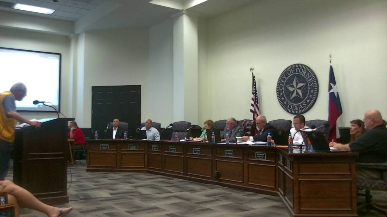 Roland Tyler on Forney Lions Club - YouTube