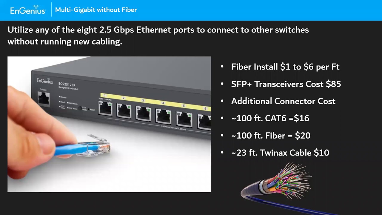 EnGenius Multi-Gigabit Switches - YouTube