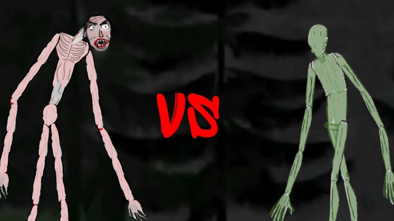 the stalker vs night alien (trevor henderson creature) - YouTube