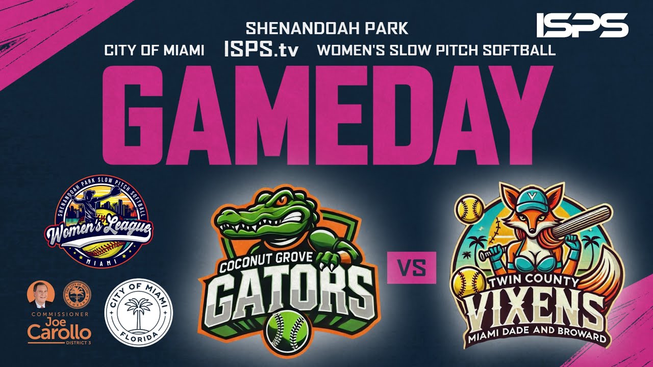 GAMEDAY: COCONUT GROVE GATORS vs TWIN COUNTY VIXENS - YouTube