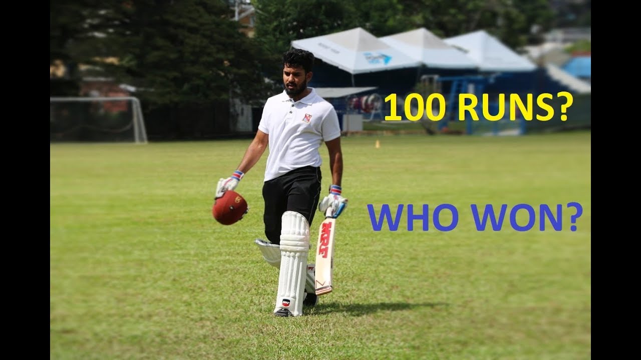 CIC Batsman Scores 100 Runs!! - YouTube