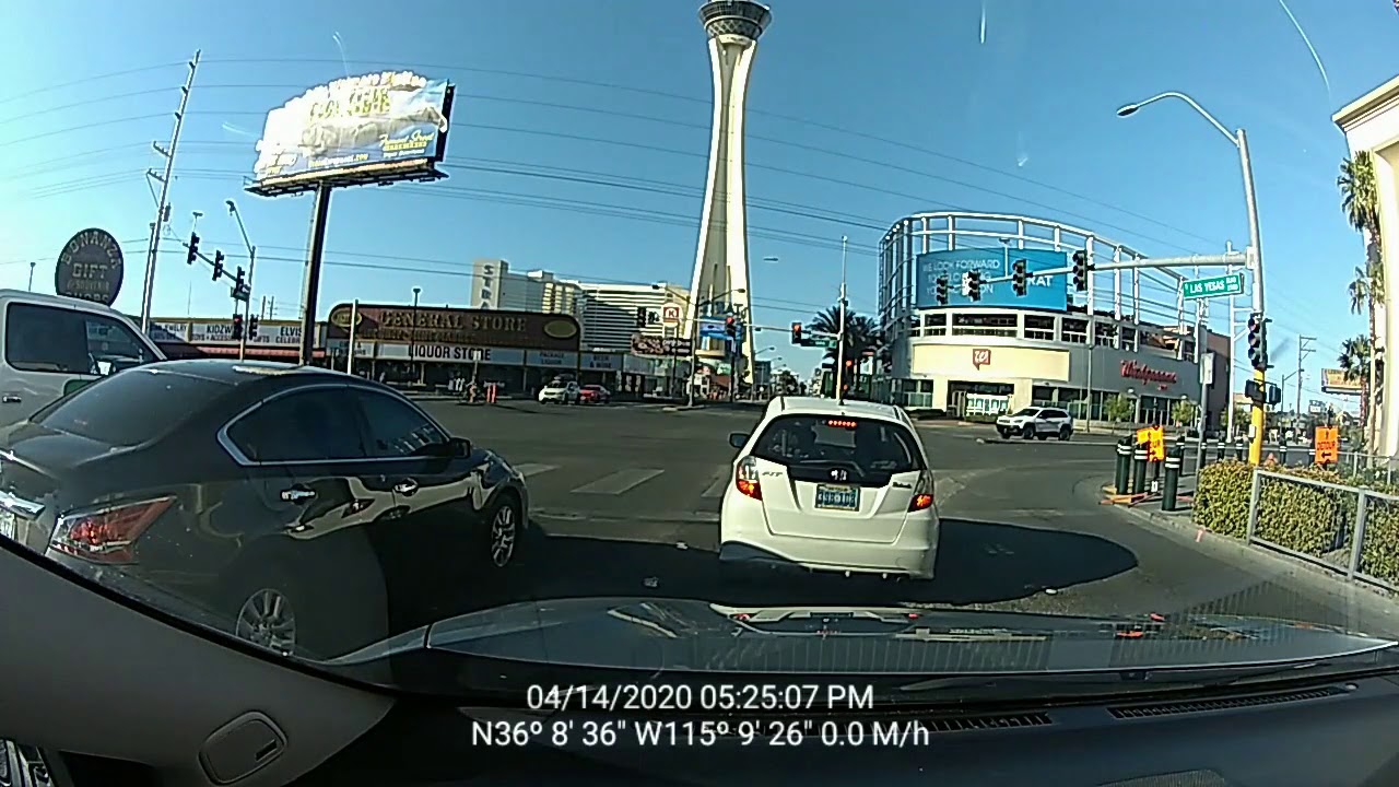 Las Vegas Strip through Surfsight AI-12 - YouTube