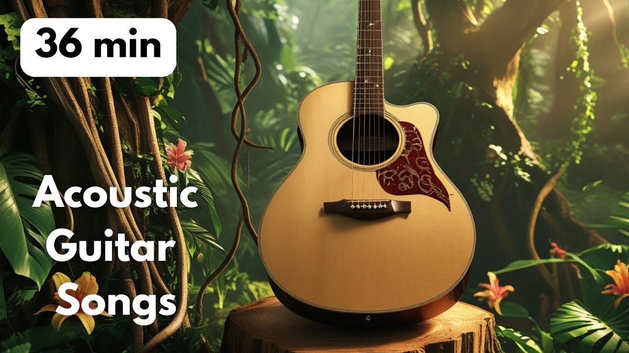 Acoustic Guitar Music 36 Minutes | Studying, Learning Calm Relaxing ...