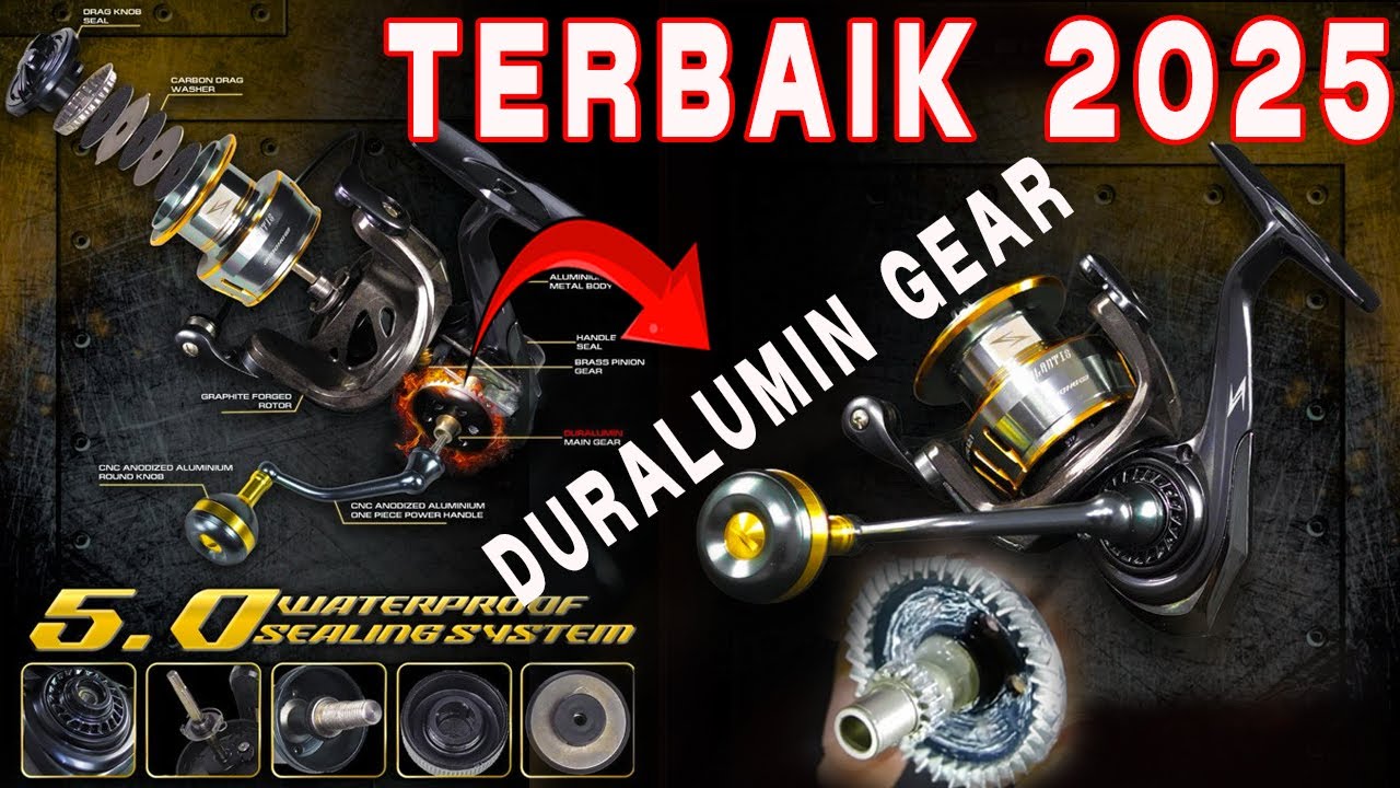 REEL PANCING TERBAIK 2025! MURAH DENGAN TEKNOLOGI CANGGIH DAN MODERN ...