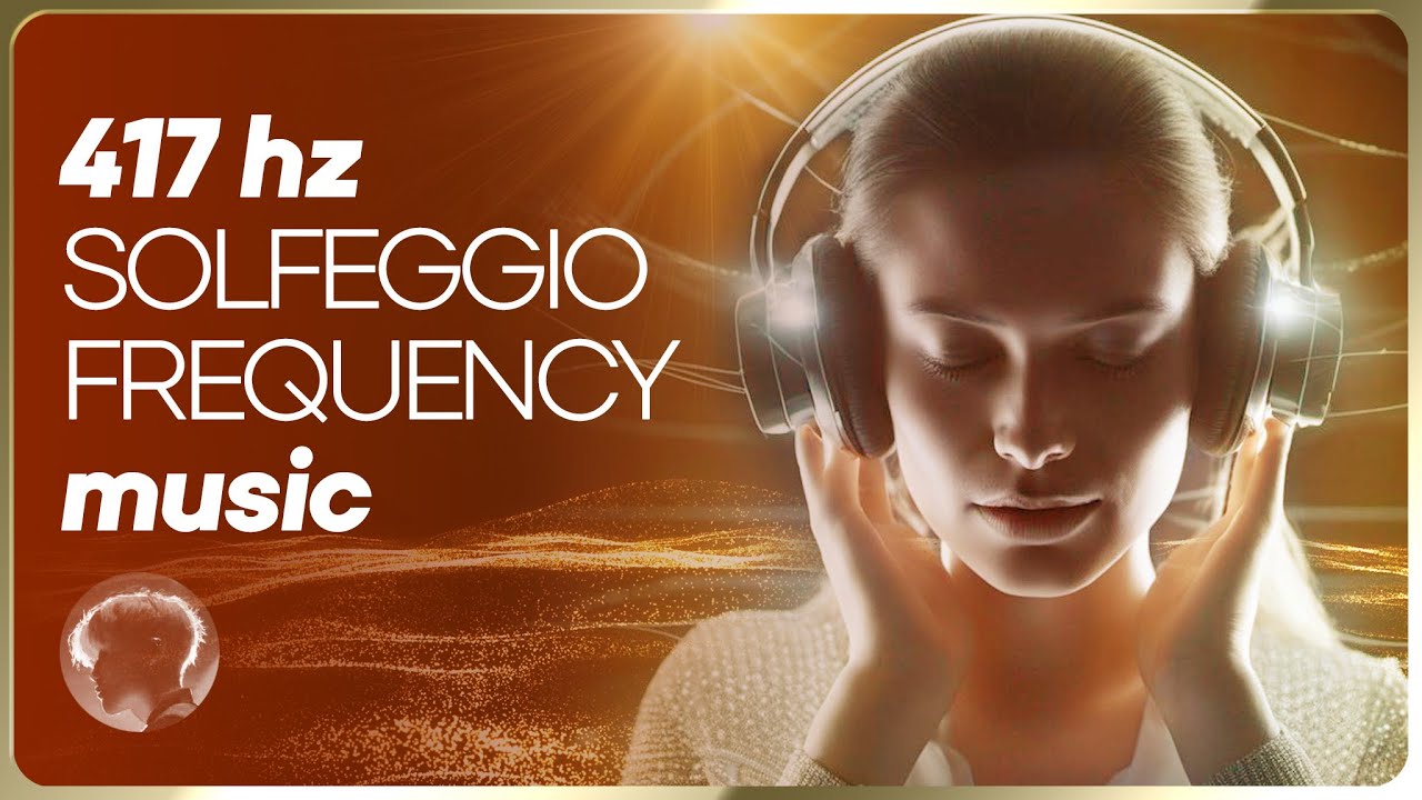 Solfeggio frequency 417 hz healing motion background, remove negative ...