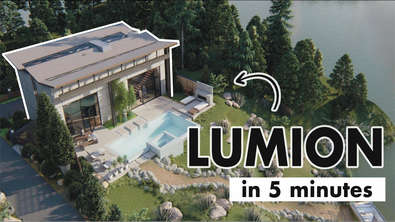 Starting with LUMION in 5 minutes! - Architectural Easy RENDERING - YouTube