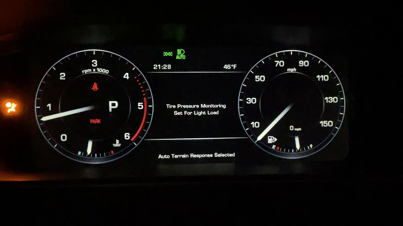 2016 Range Rover HSE | Startup and Chime - YouTube