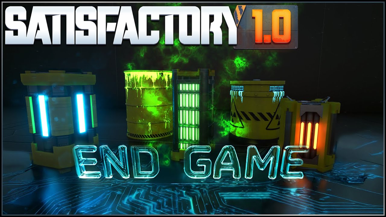 END GAME POWER in Satisfactory 1.0 - YouTube
