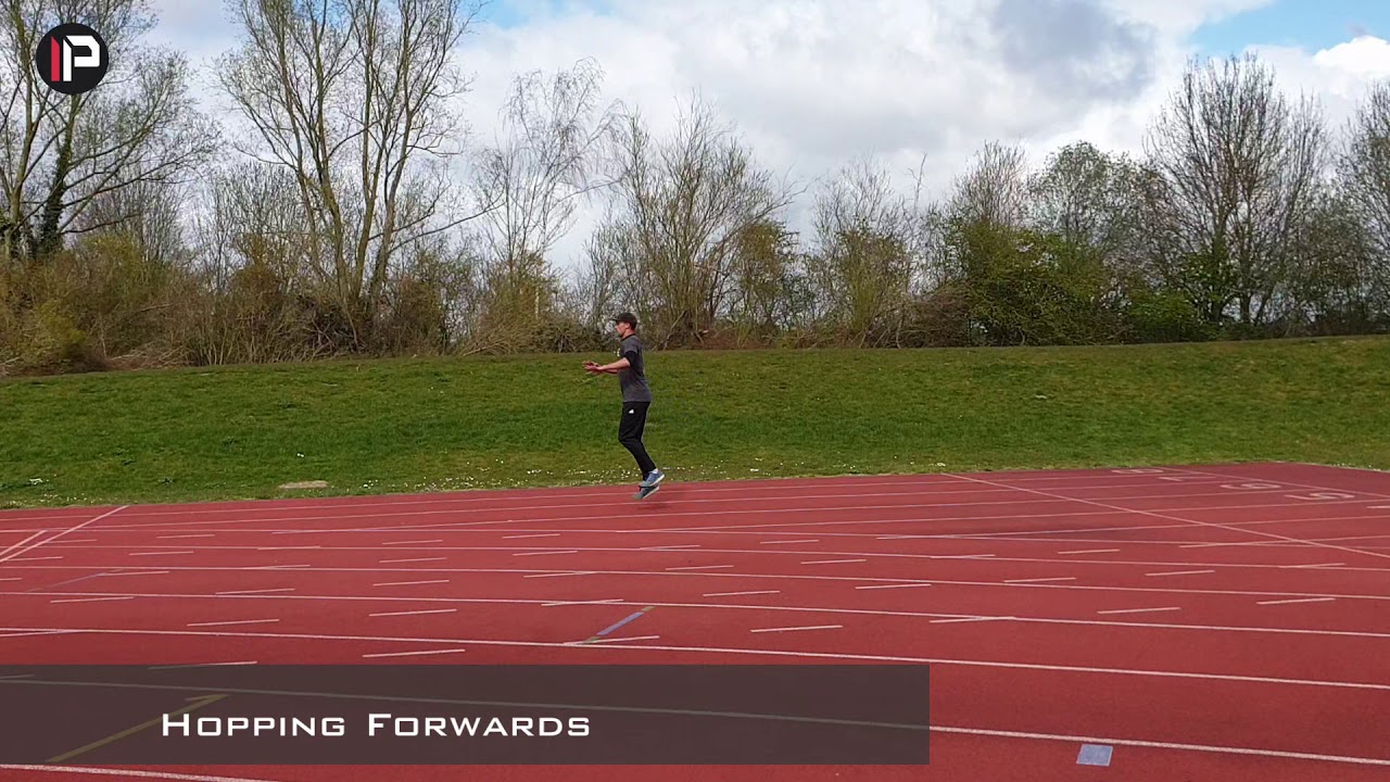 Hopping Forwards Side View - YouTube