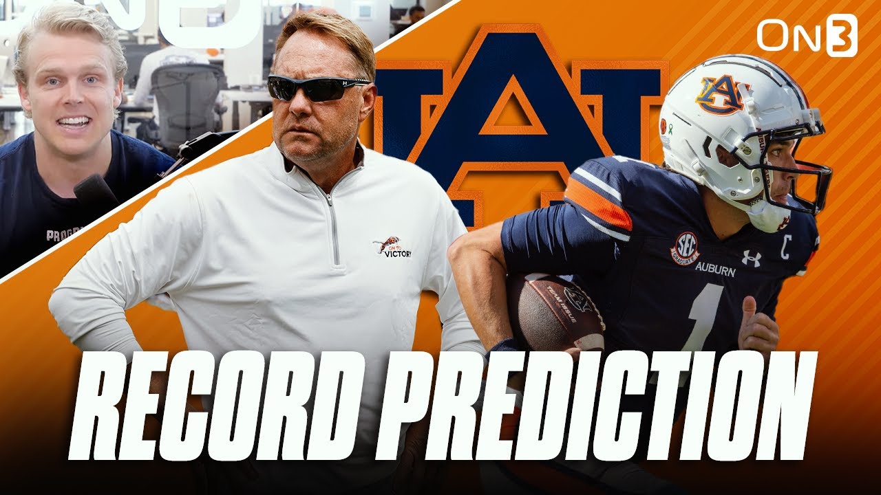 Auburn Tigers 2024 Game By Game Record Prediction | Can Hugh Freeze ...