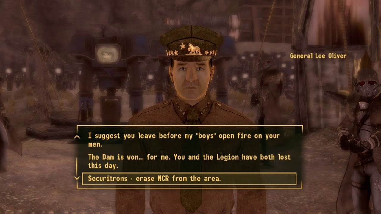 Fallout: New Vegas Killing General Oliver - YouTube