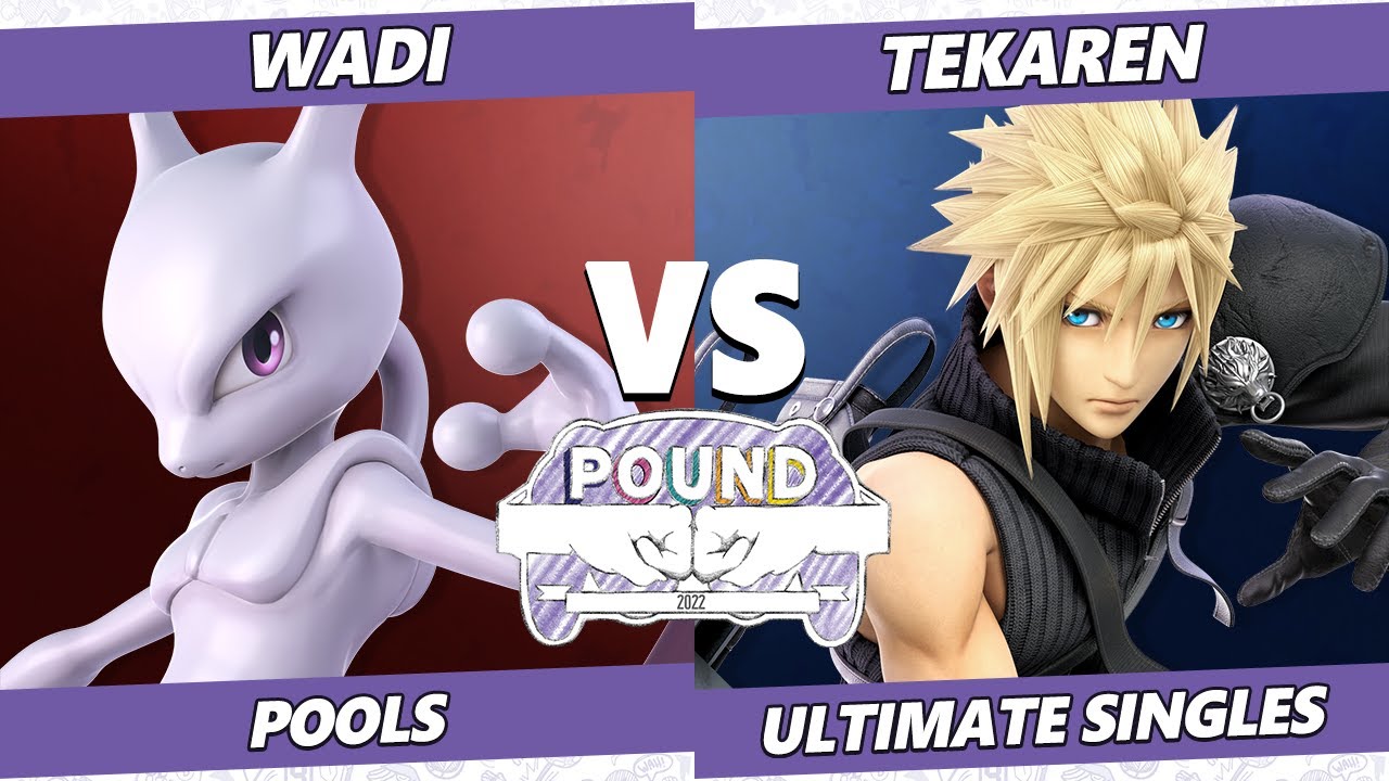 Pound 2022 - WaDi (Mewtwo, Ice Climbers) Vs. TeKaRen (Cloud, Mii ...
