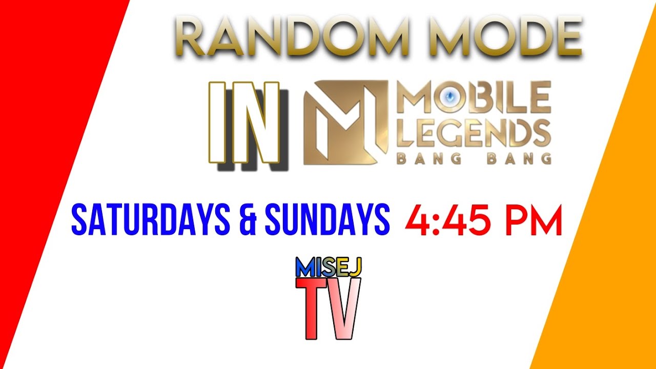 Random Mode in Mobile Legends: Full Episode 7 (June 1, 2024) - YouTube