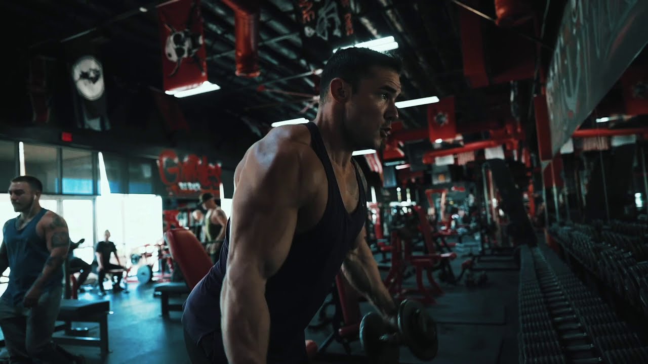 Standing Bent Over Dumbbell Laterals - YouTube