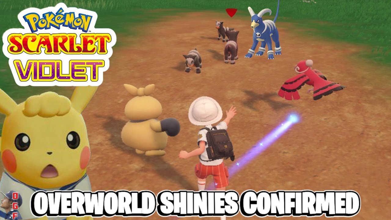 OVERWORLD SHINIES FINALLY CONFIRMED FOR POKEMON SCARLET & VIOLET - YouTube
