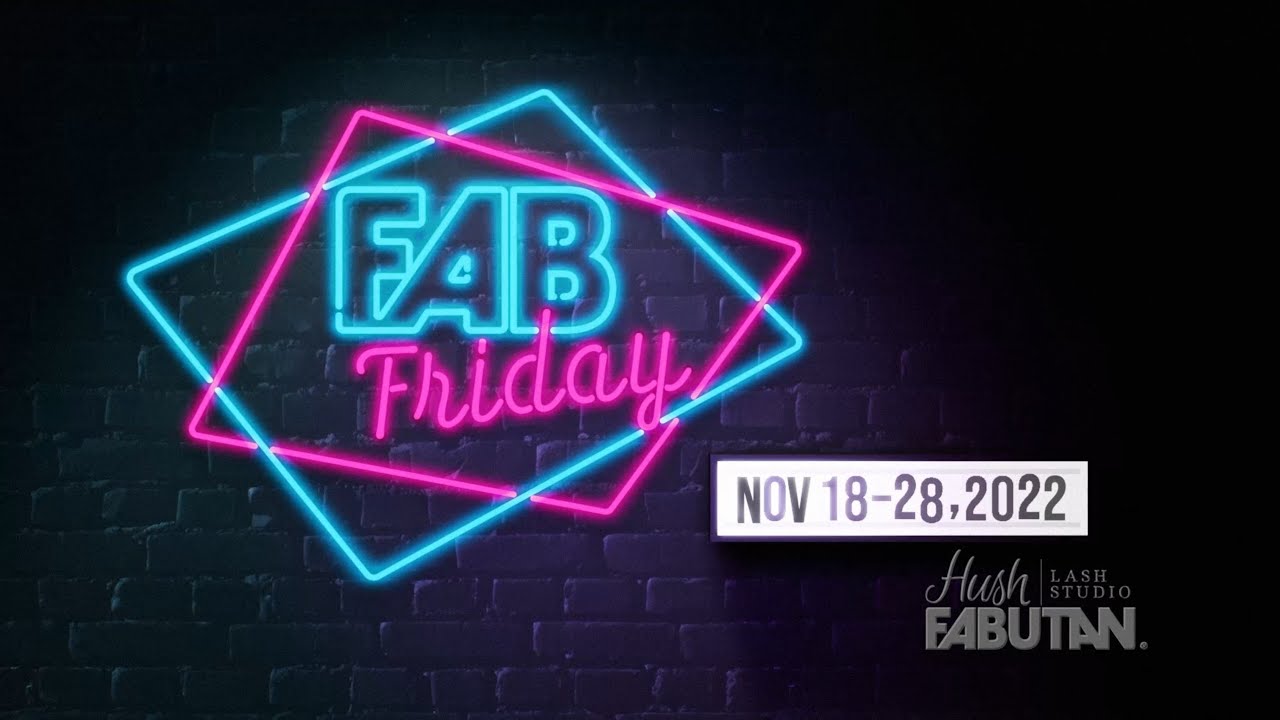 Fabutan Hush Lash Studio Fab Friday 2022 YouTube fabutan-hush-lash-studio-fab-friday-2022-youtube