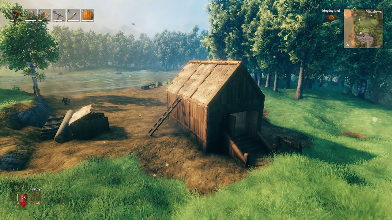 Valheim How to BUILD a Skyrim Homestead Tutorial Pt 1 - YouTube